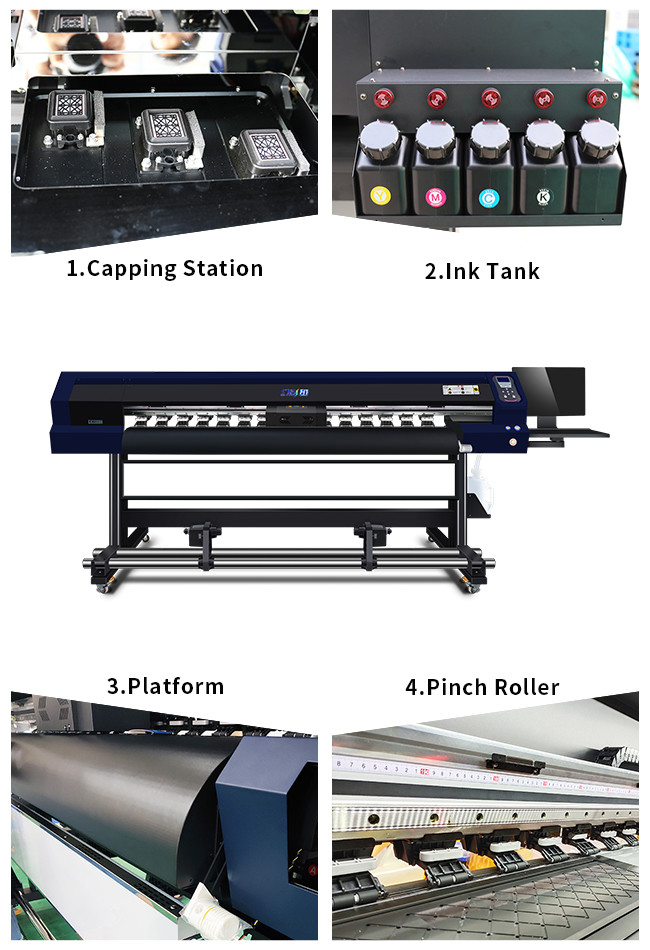 Skycolor UV Inkjet Printer C+W+C Roll To Roll Wide Format UV Plotter